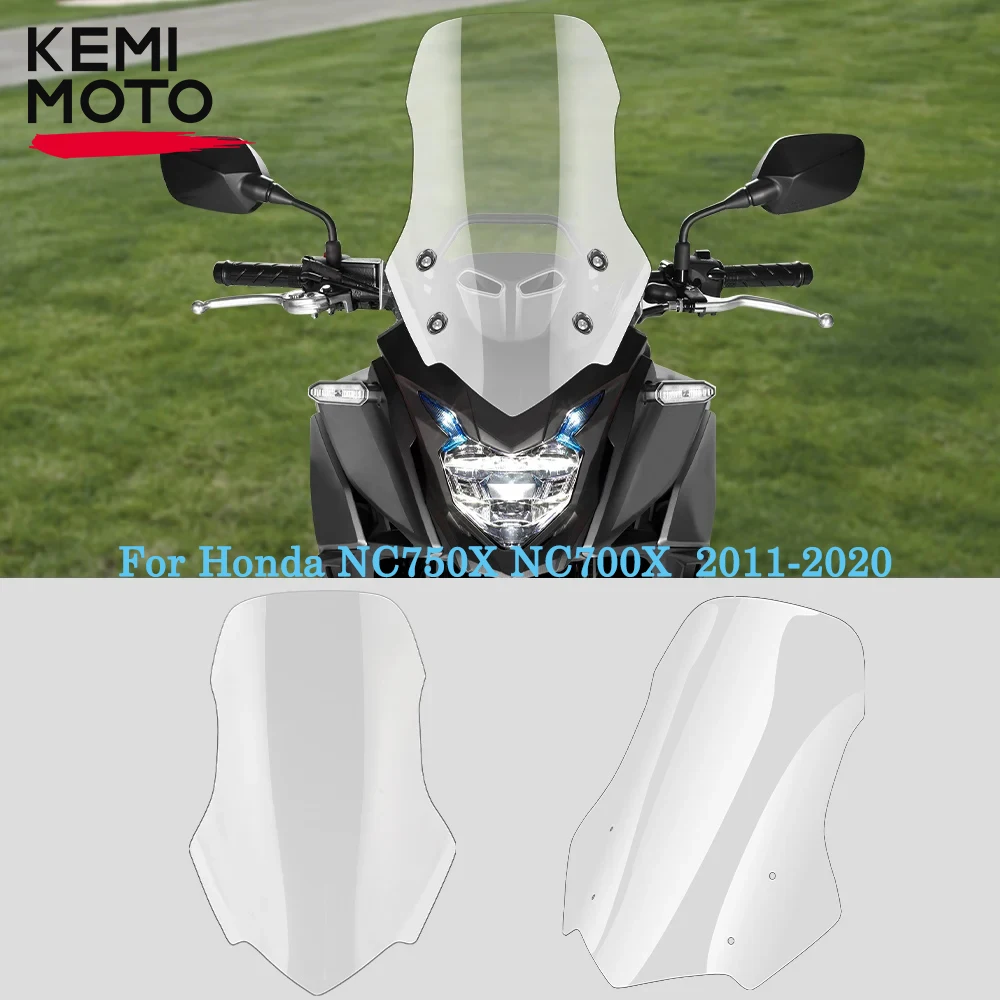 Windshield-For-Honda-NC750X-NC700X-2011-2020-Motorcycle-Windscreen ...