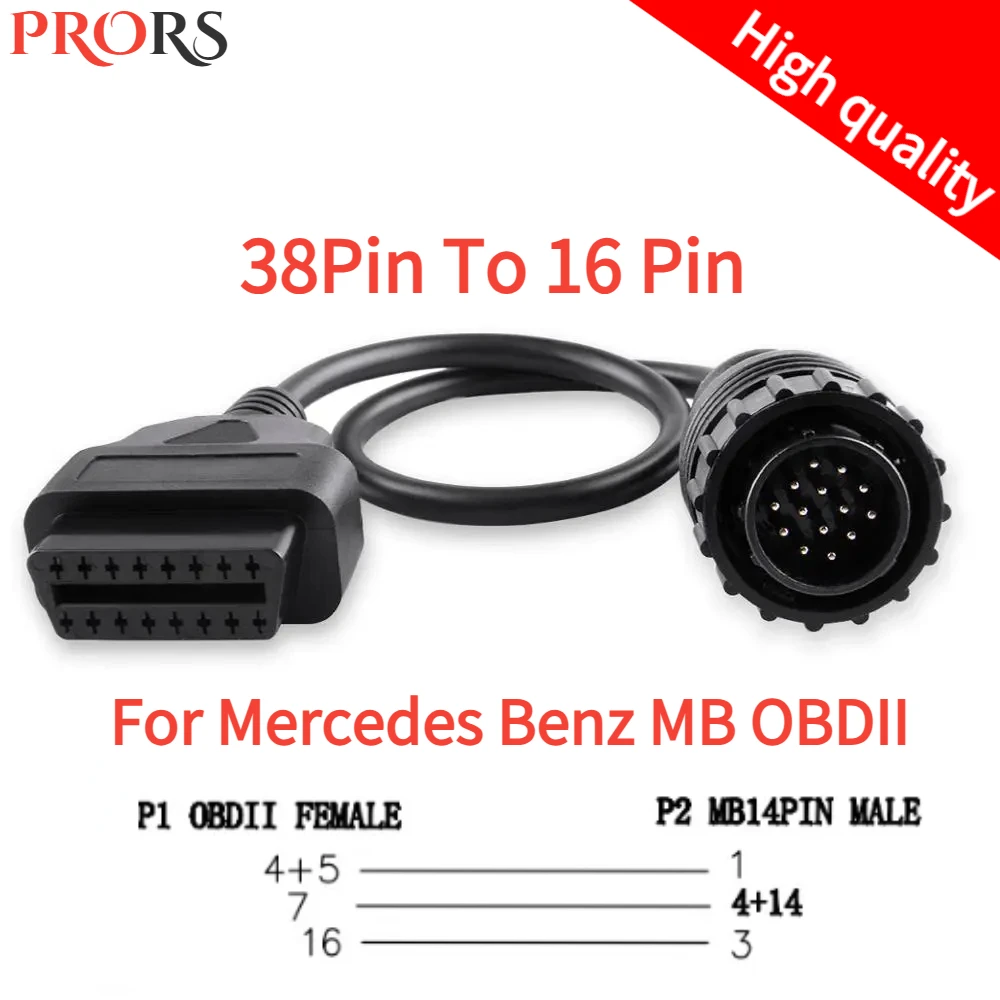 latest-For-Mercedes-FOR-BENZ-Sprinter-14pin-To-16Pin-car-Tool ...
