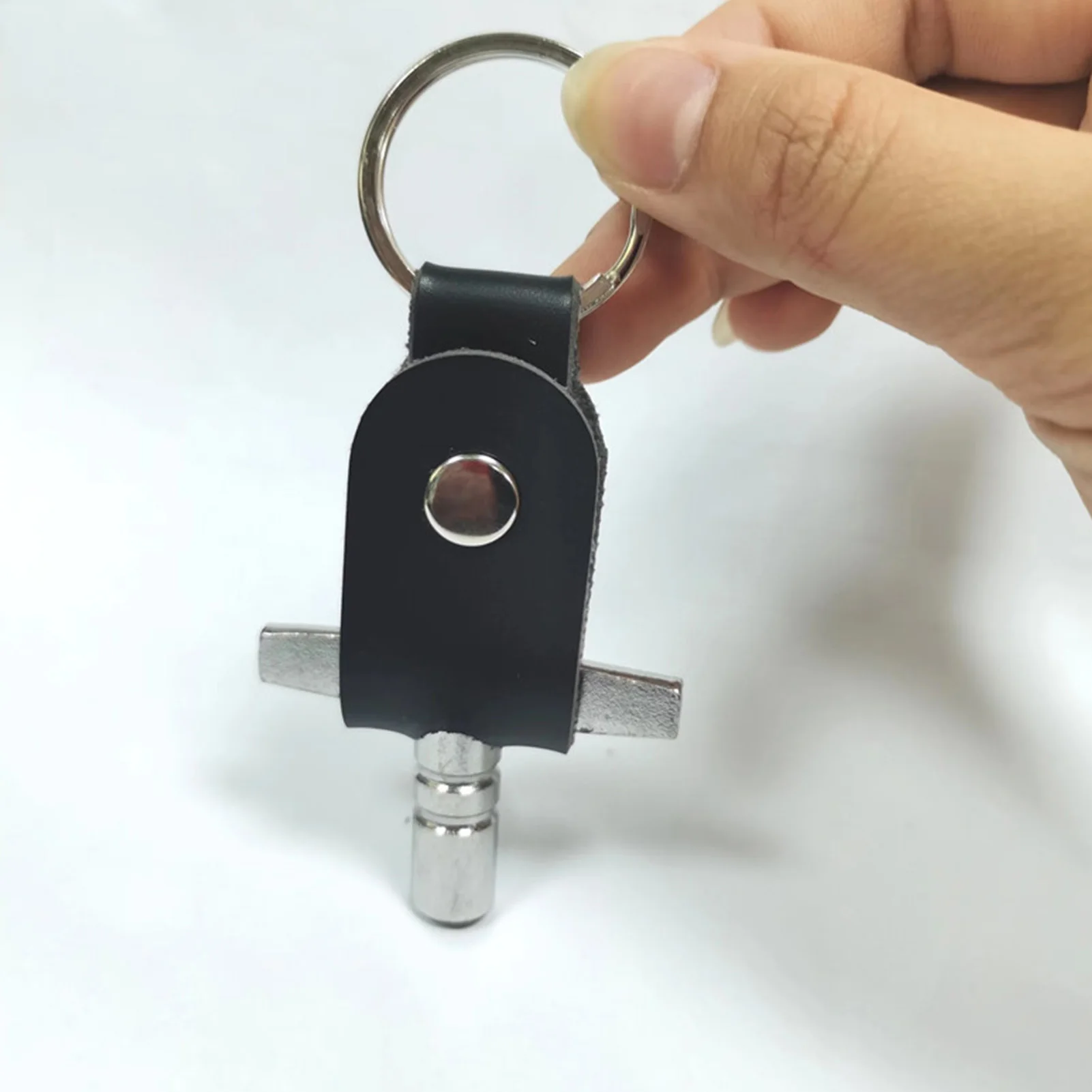 PU-Leather-Drum-Key-Holder-Drum-Keychain-Case-Gift-for-Drummer ...
