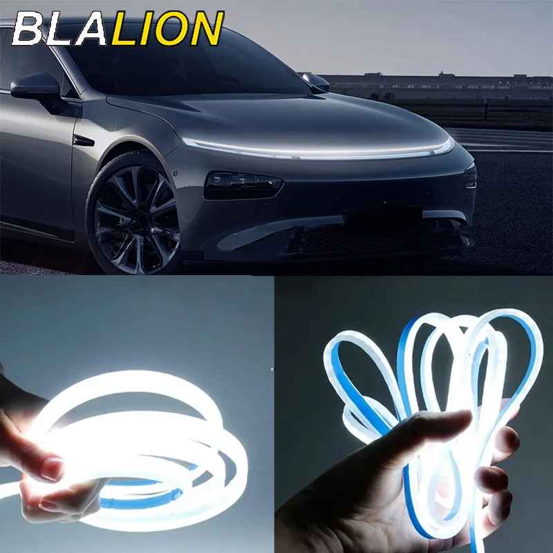 BLALION Start-Scan Car LED Hood Light Dynamic Daytime Running Light ...