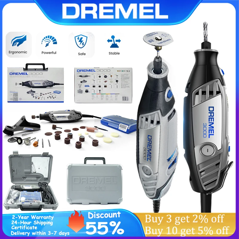 120W-DREMEL-Brand-Electric-Grinder-Mini-Sanding-Polishing-Cutting ...