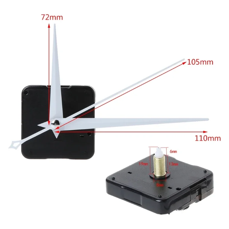DIY-Clock-Movement-with-Pointed-Needles-Mechanisms-Replacement-for-Home ...