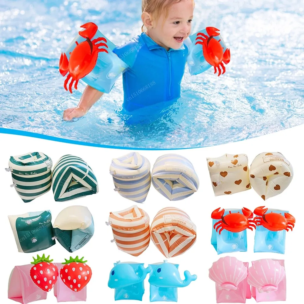 1Pair-Arm-Float-Adult-Kids-Swimming-Inflatable-Arm-Rings-Fashion ...
