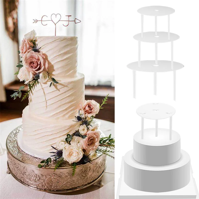 6-8-10inch-Multi-layer-Cake-Stand-Round-Dessert-Support-Frame-Practical ...