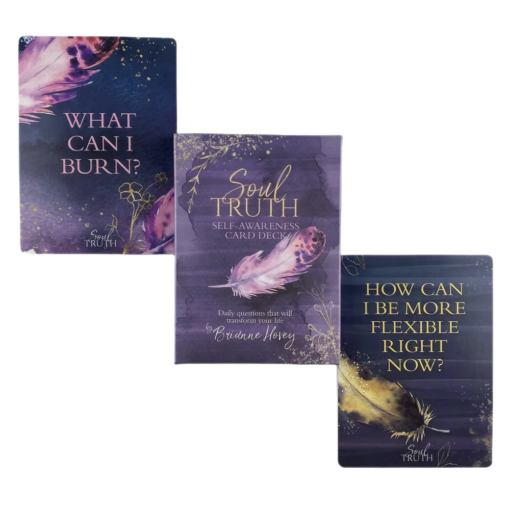 Soul Truth Self-Awareness Oracle Card Deck Daily Questions That Will ...