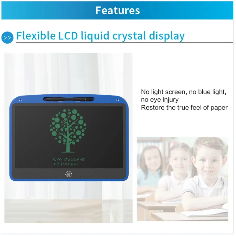 【Free Returns】 13.5inch LCD Writing Electronic Writting Doodle Board ...