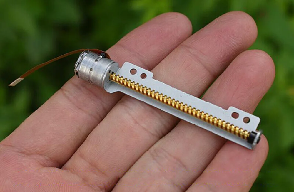 Mini-10mm-DC-5V-2-phase-4-wire-Linear-Screw-Stepper-Motor-Long-Lead ...