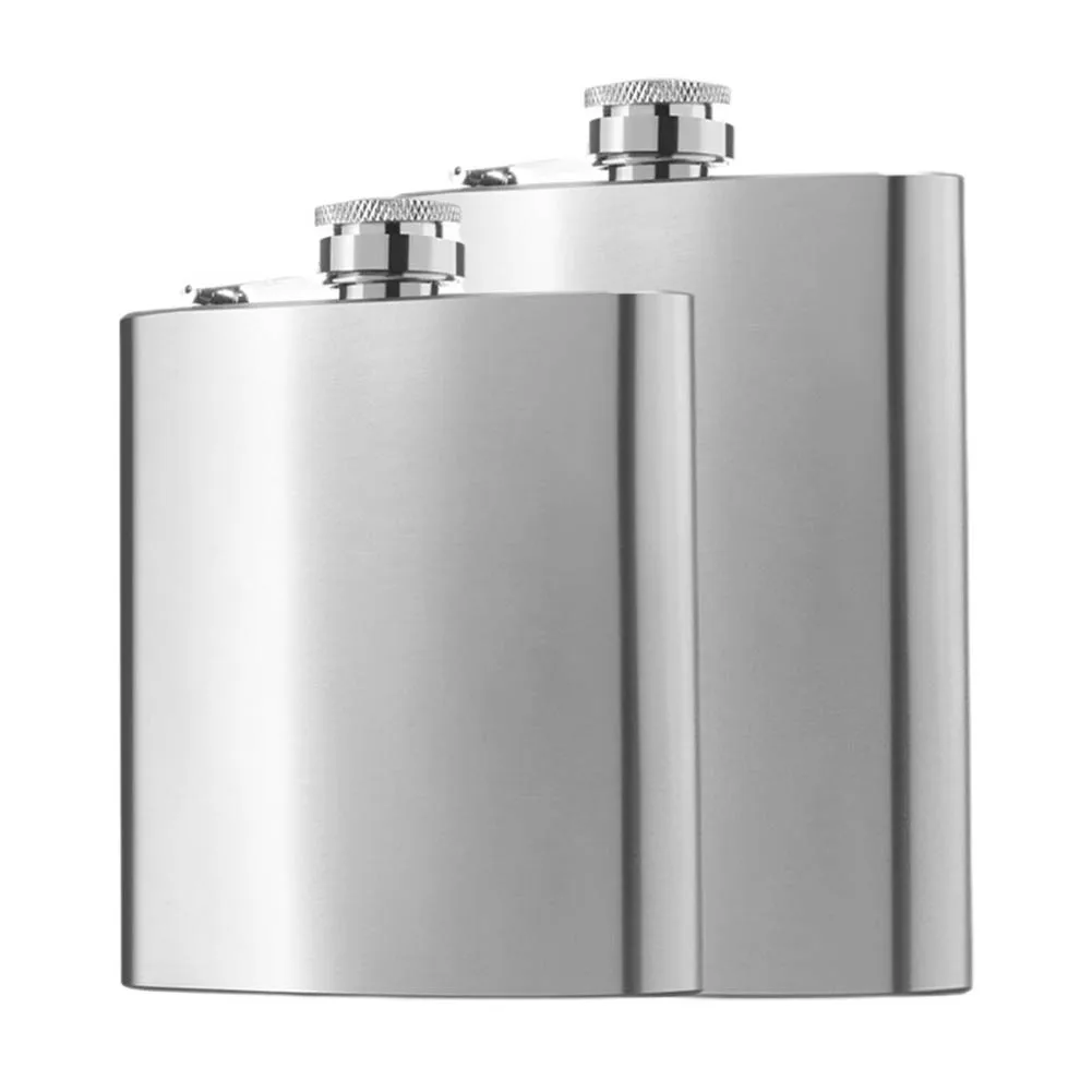 6-8-Oz-Stainless-Steel-Hip-Flask-With-Funnel-Pocket-Hip-Flask-Alcohol ...