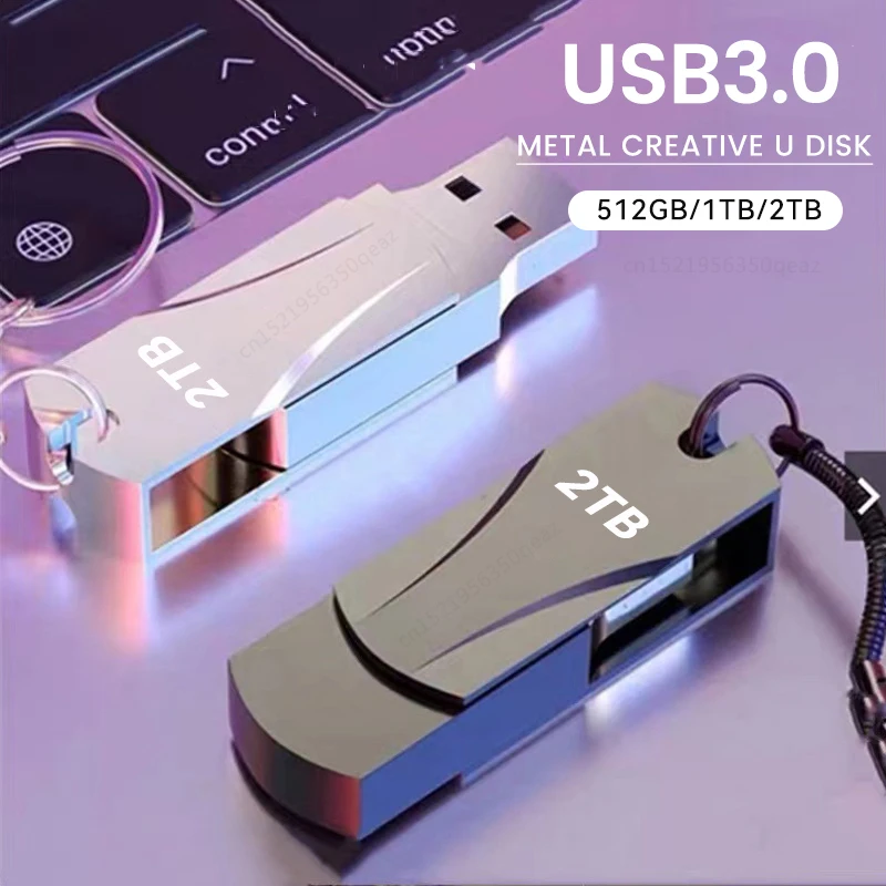 2023-Baru-USB-Flash-Drive-Portabel-USB-3-0-Hard-Disk-Drive-Logam-Flash ...