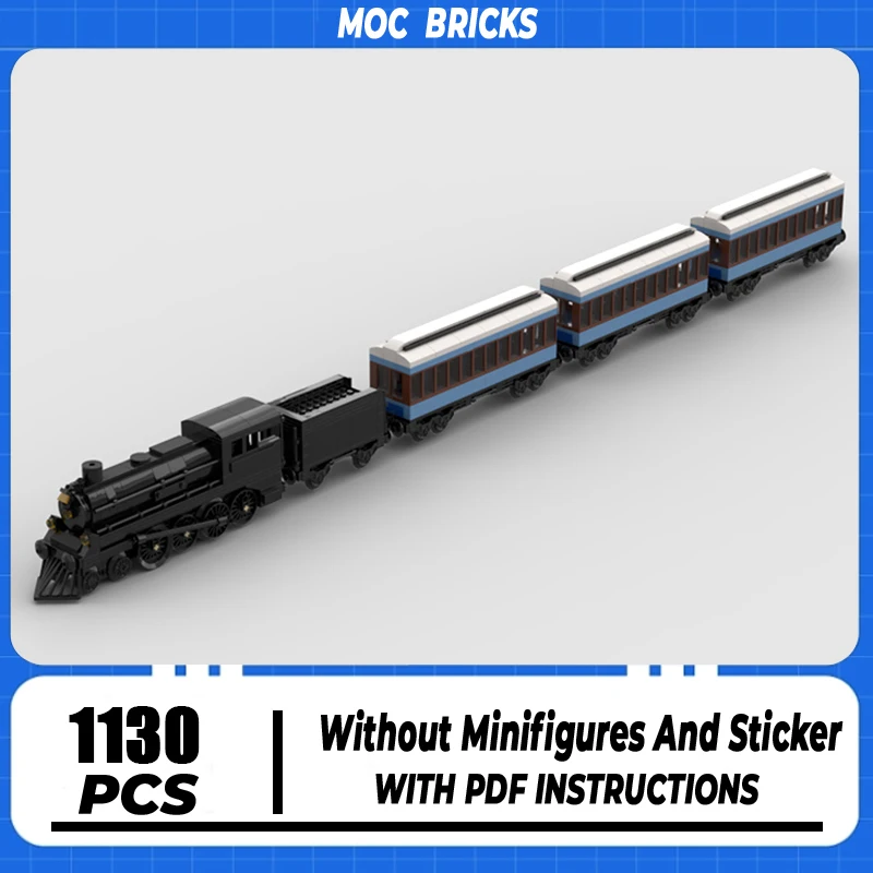 Moc-Building-Bricks-Famous-Animated-Train-Series-The-Polar-Express ...
