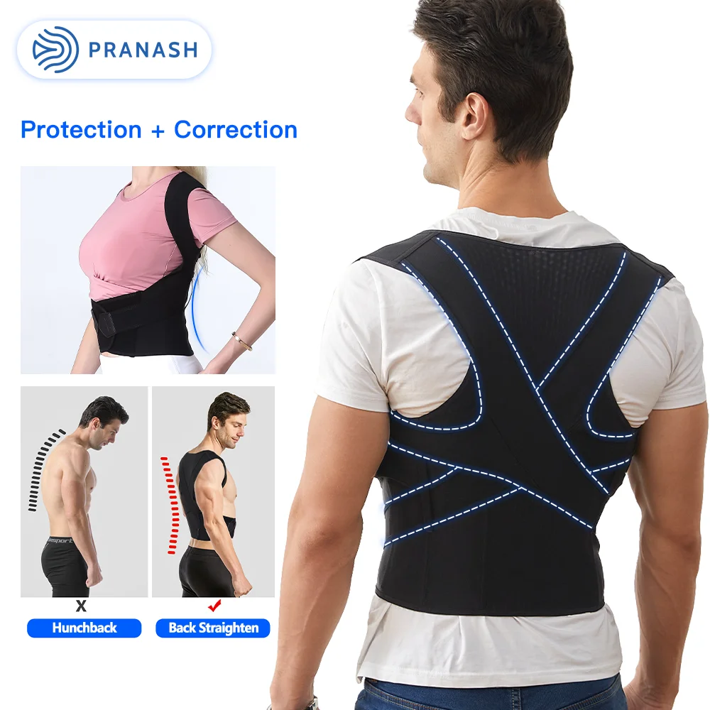 2022-Thicken-New-Stability-Back-Posture-Corrector-Brace-for-Shoulders ...