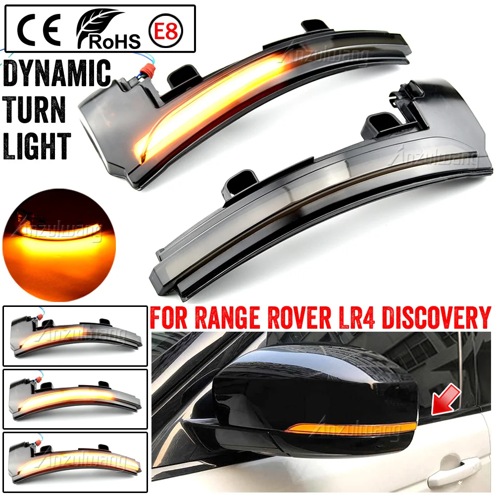 Dynamic-Blinker-LED-Turn-Signal-Light-For-Land-Rover-LR4-Discovery ...
