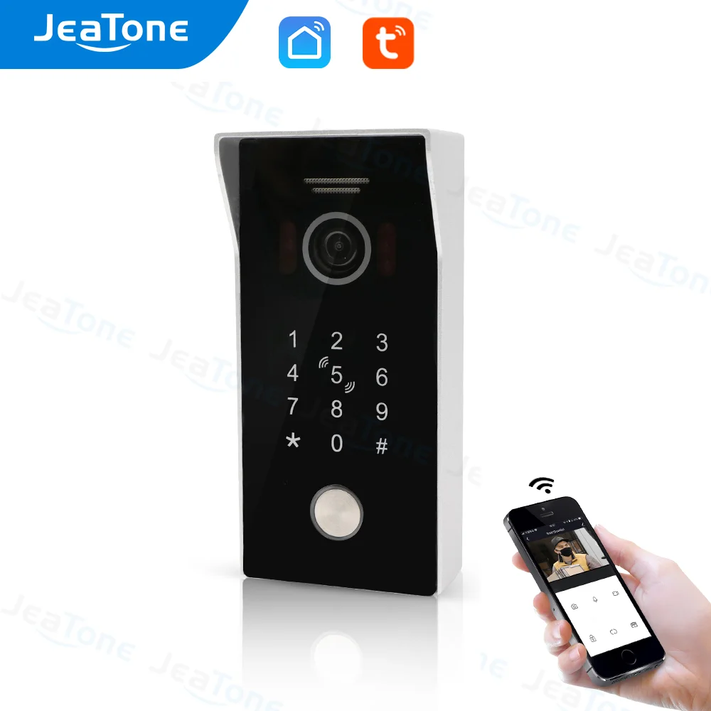 Jeatone Tuya Smart App Video Door Phone Rfid Card Keypad 960p Home ...