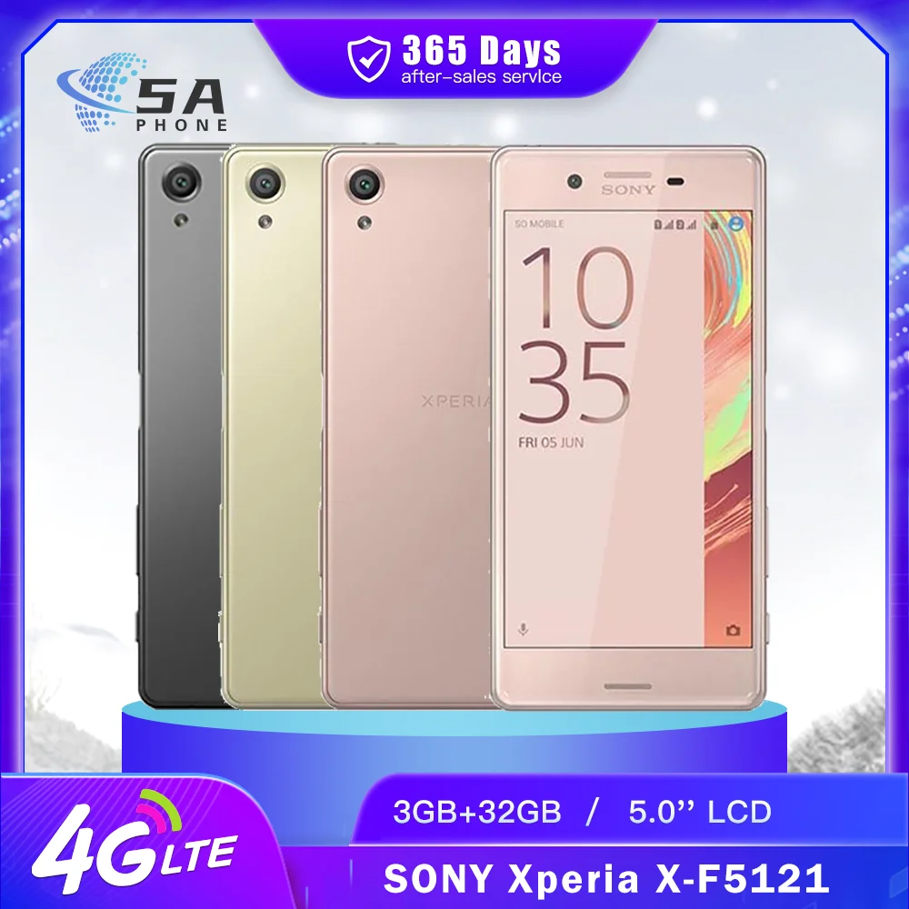 Original-Sony-Xperia-X-F5121-4G-LTE-tel-fono-m-vil-3GB-RAM-32GB-ROM ...