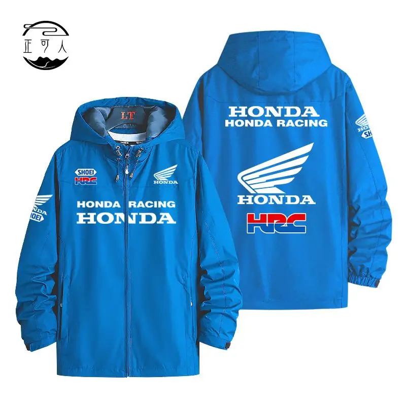 Honda motorcycle hooded assault suit CBR cycling enthusiast jacket for ...