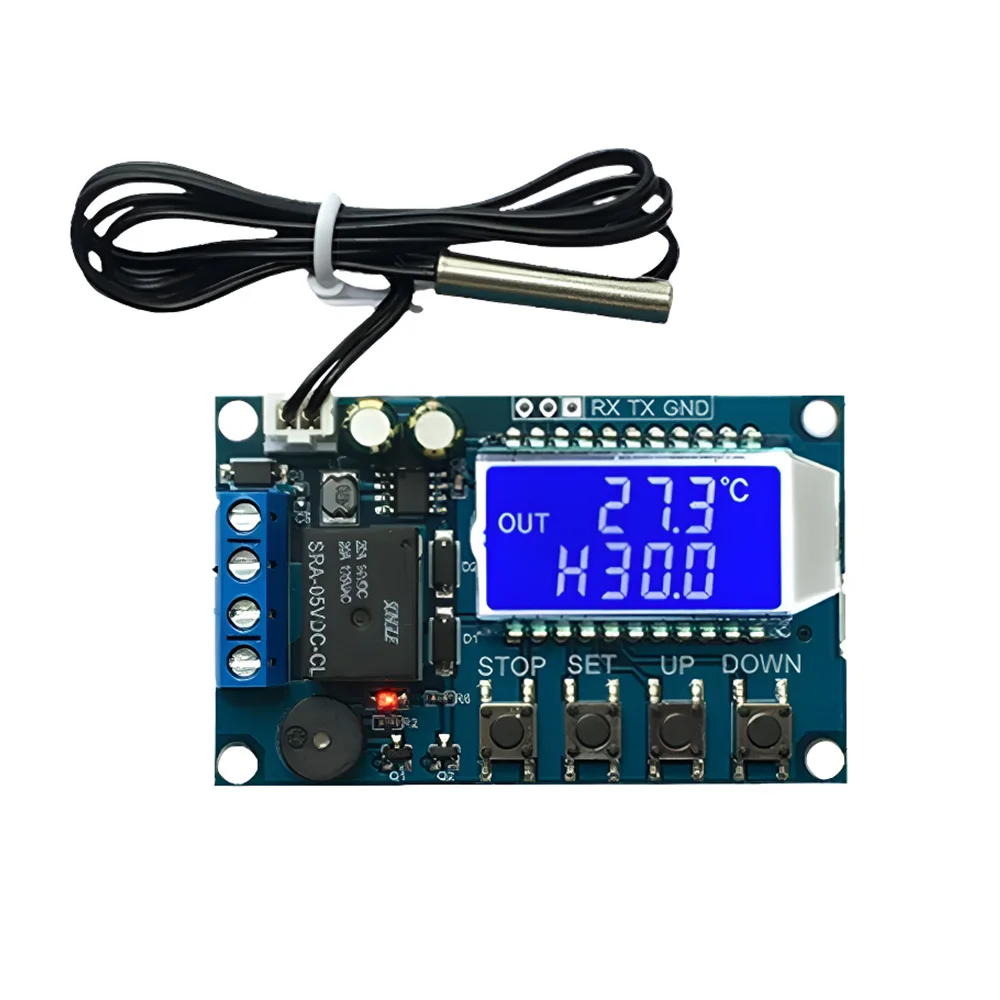 Temperature-Fan-Speed-Controller-Module-Digital-Thermostat-Cooling ...