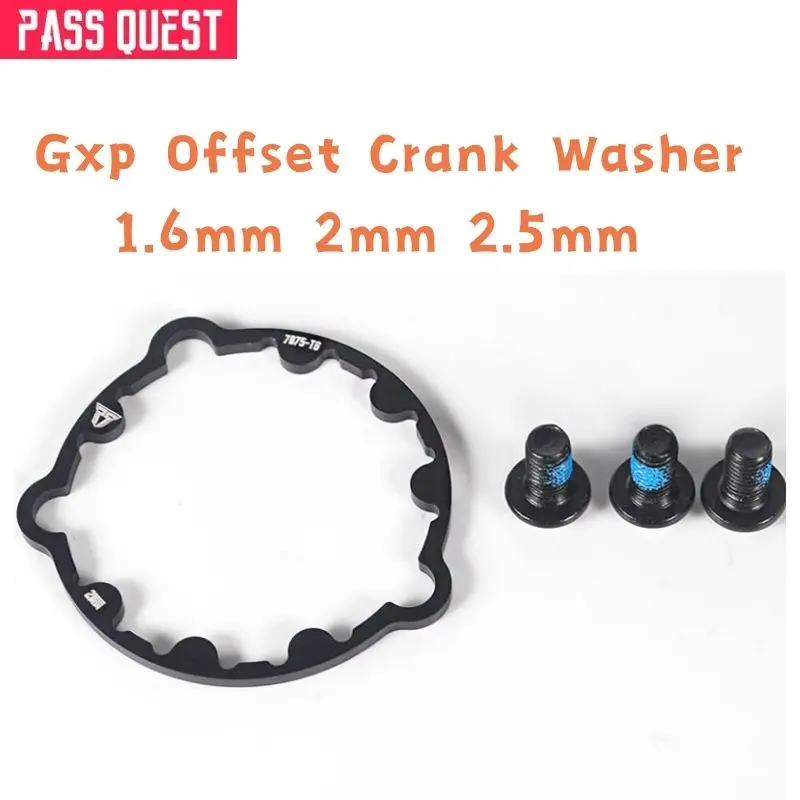 Pass-Quest-For-Gxp-Offset-Crank-Washer-1-6mm-2mm-2-5mm-Al7075-T6-For ...