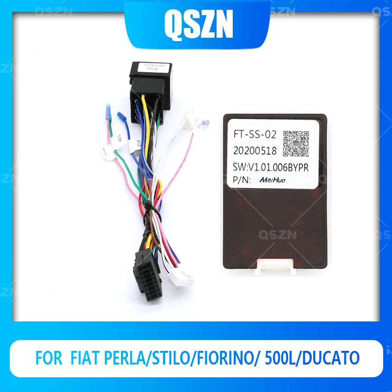 QSZN-Cables de cableado para Radio de coche, DVD Canbus Box RP5-FT-001 ...