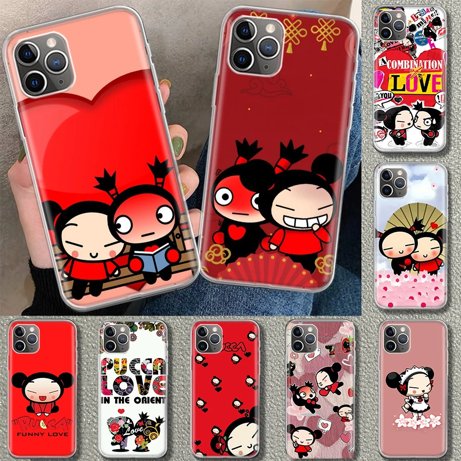 Cute-Cartoon-Pucca-Garu-Phone-Case-Cover-for-iPhone-11-12-13-14-15-16 ...