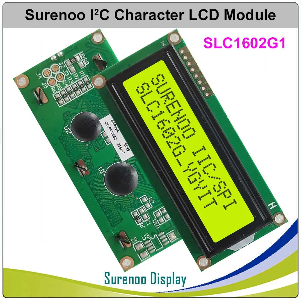 Serial I2c/iic/spi Interface 162 16x2 1602 Character Lcd Module Display ...