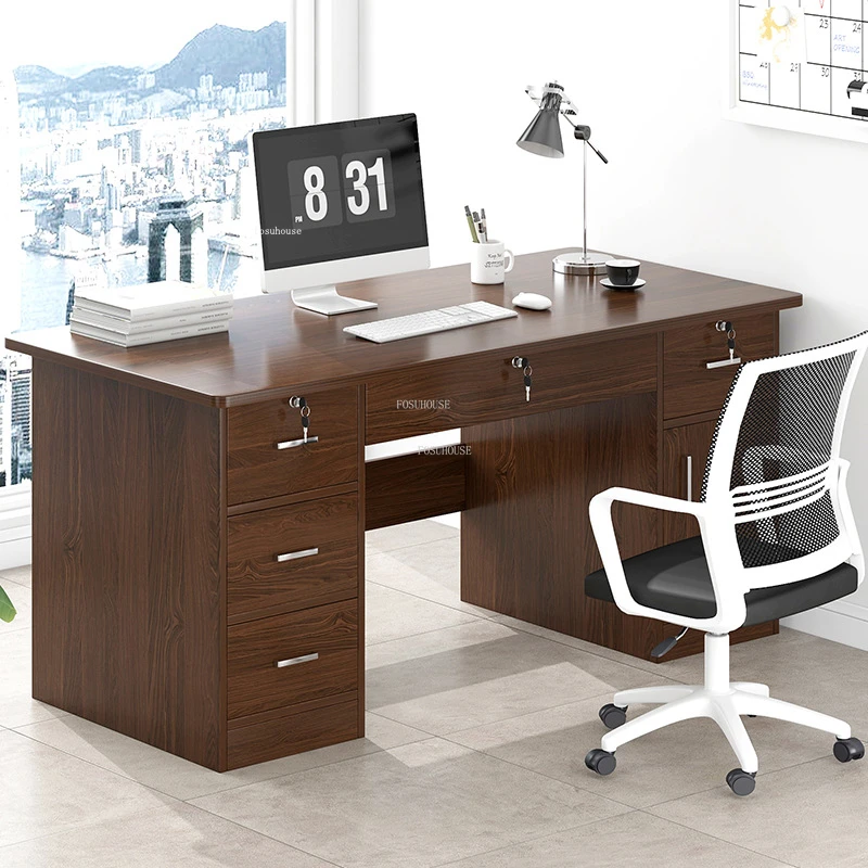 Modern-Wooden-Computer-Desks-Office-Table-Simple-Office-Furniture-Home ...