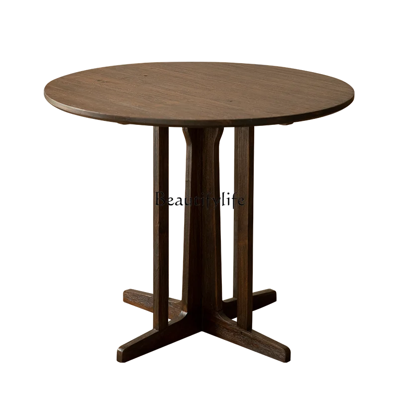 Quiet Style Dining Table B & B Restaurant Vintage Furniture Teak Solid ...