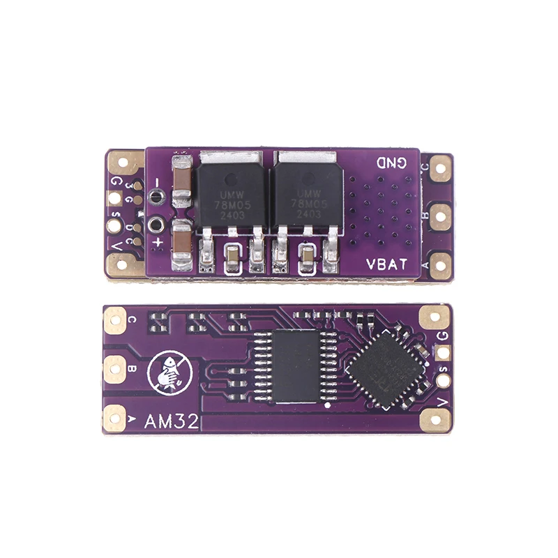 1PCS 2-4S 32-bit ESC AM32 Enhanced Version 40A High Power Speed ...