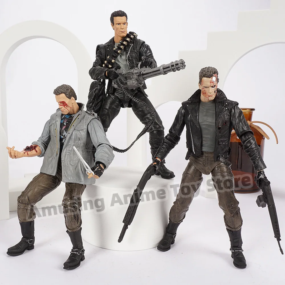Neca The Terminator 2 Judgment Day Schwarzenegger T-800 Pvc Action ...