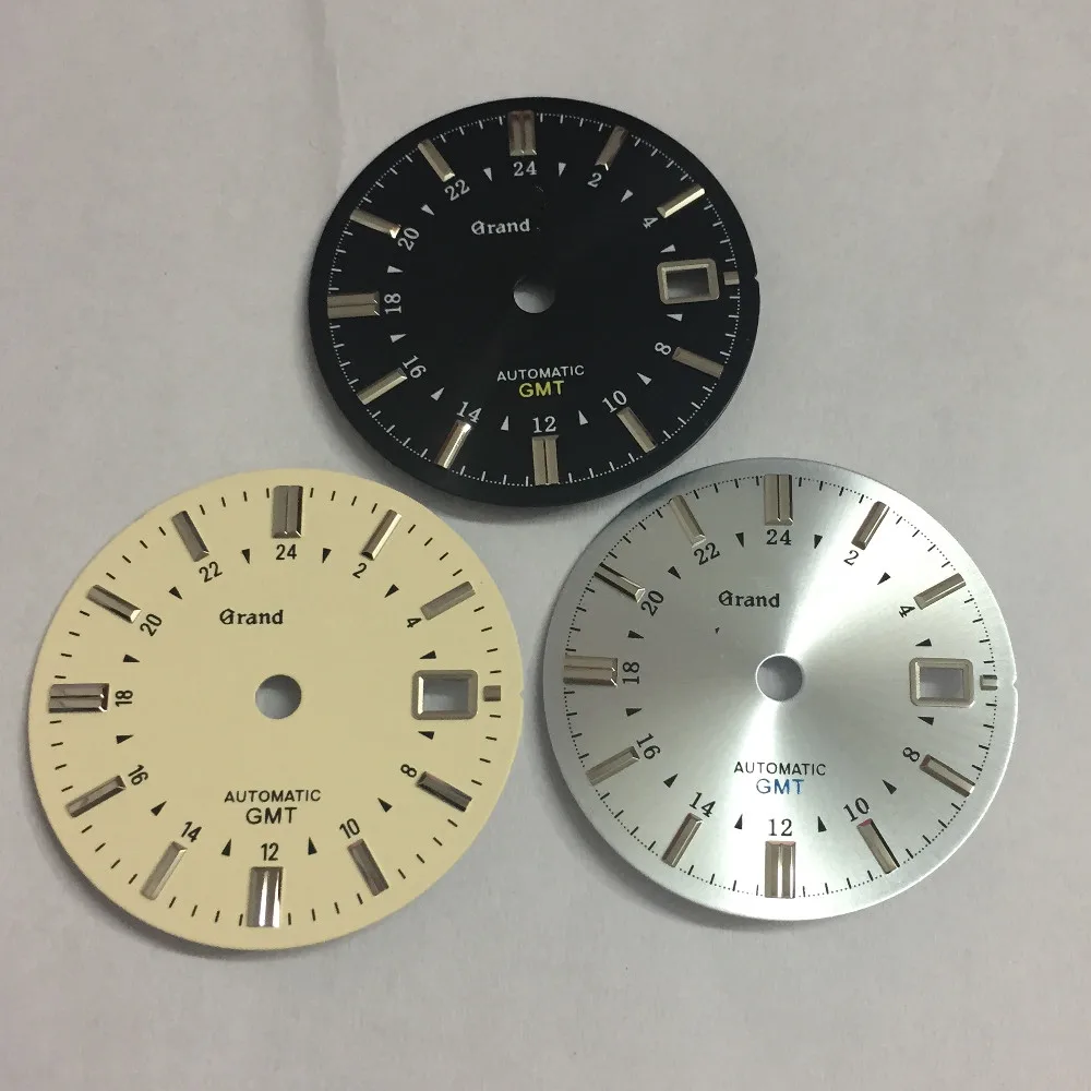 31mm-dial-white-blue-no-luminous-watch-accessories-GS-literally-for ...