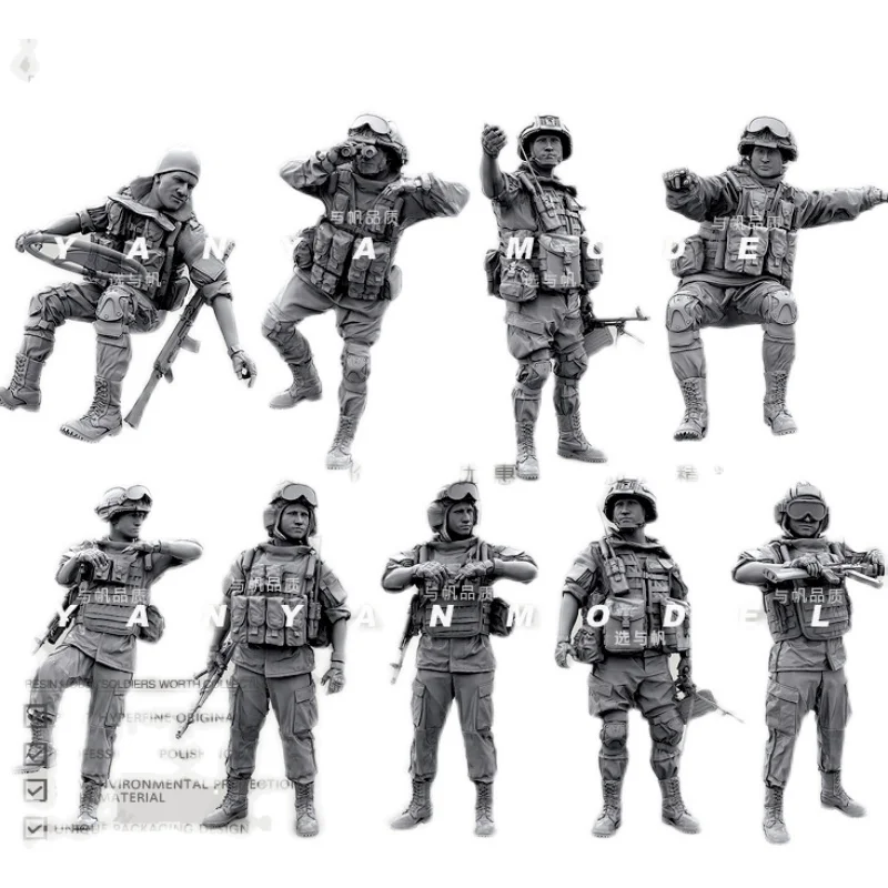 1 35 Scale Resin Model Figures Kit | Model Resin Russian Special Forces ...