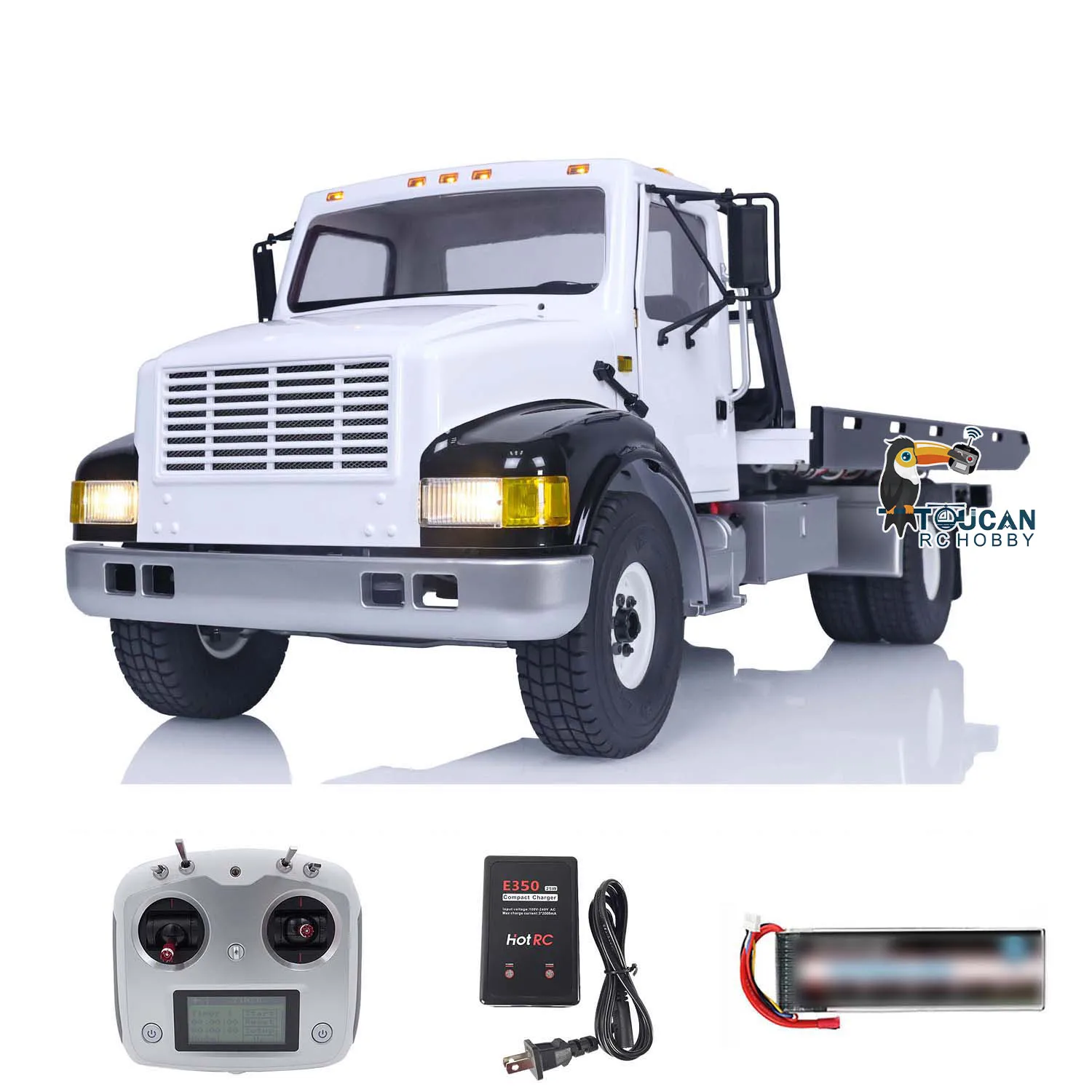 CROSSRC WT4 1/10 RC Wrecker Tow Truck Road Rescue Vehicles Toucan RC ...