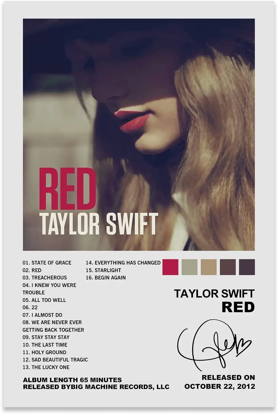 Keep Calm Taylor Swift Poster