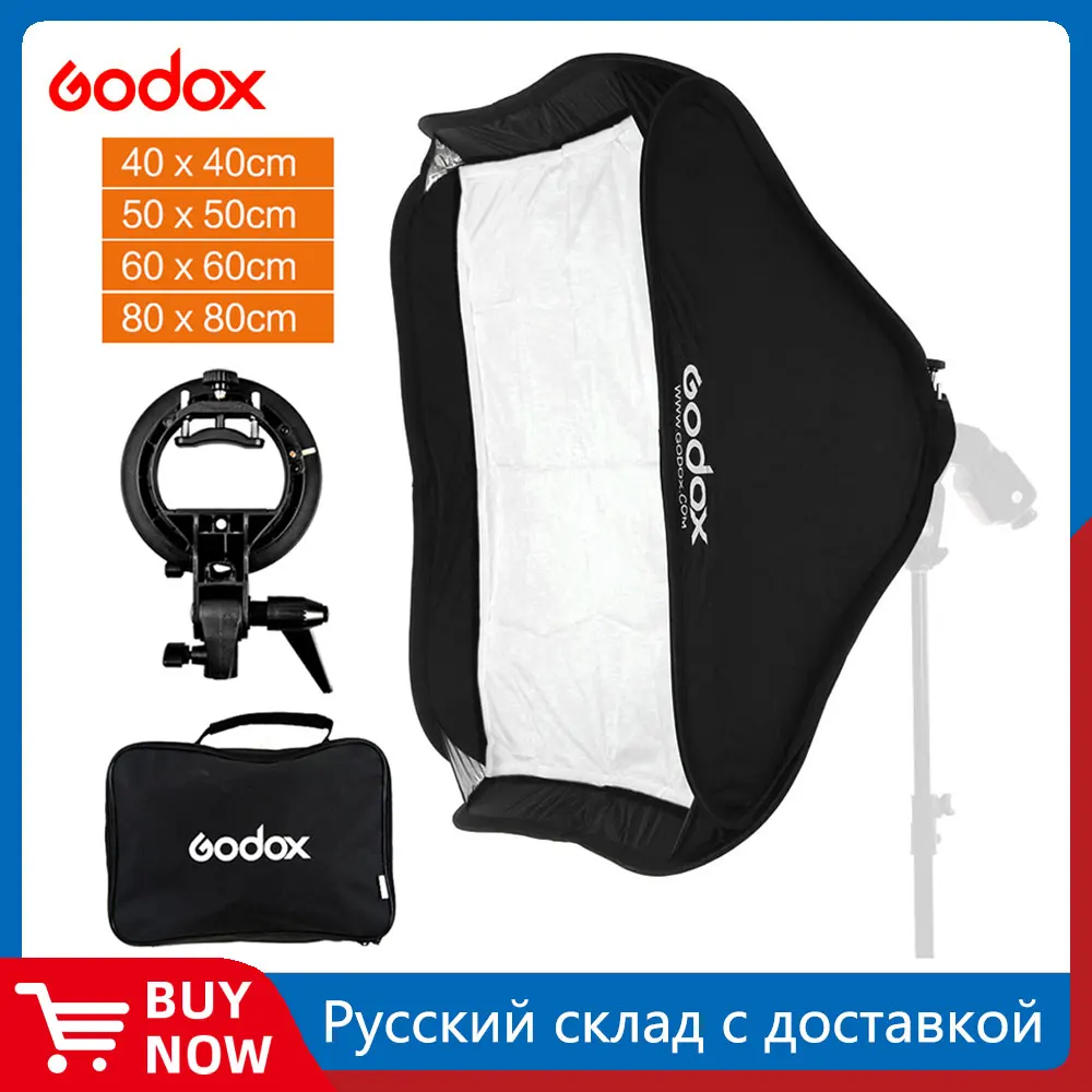 Godox-40cm-50cm-60cm-80cm-Ajustable-Speedlight-Flash-Softbox-S-type ...