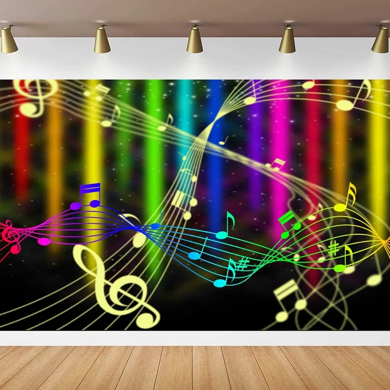 Rainbow Music Banner