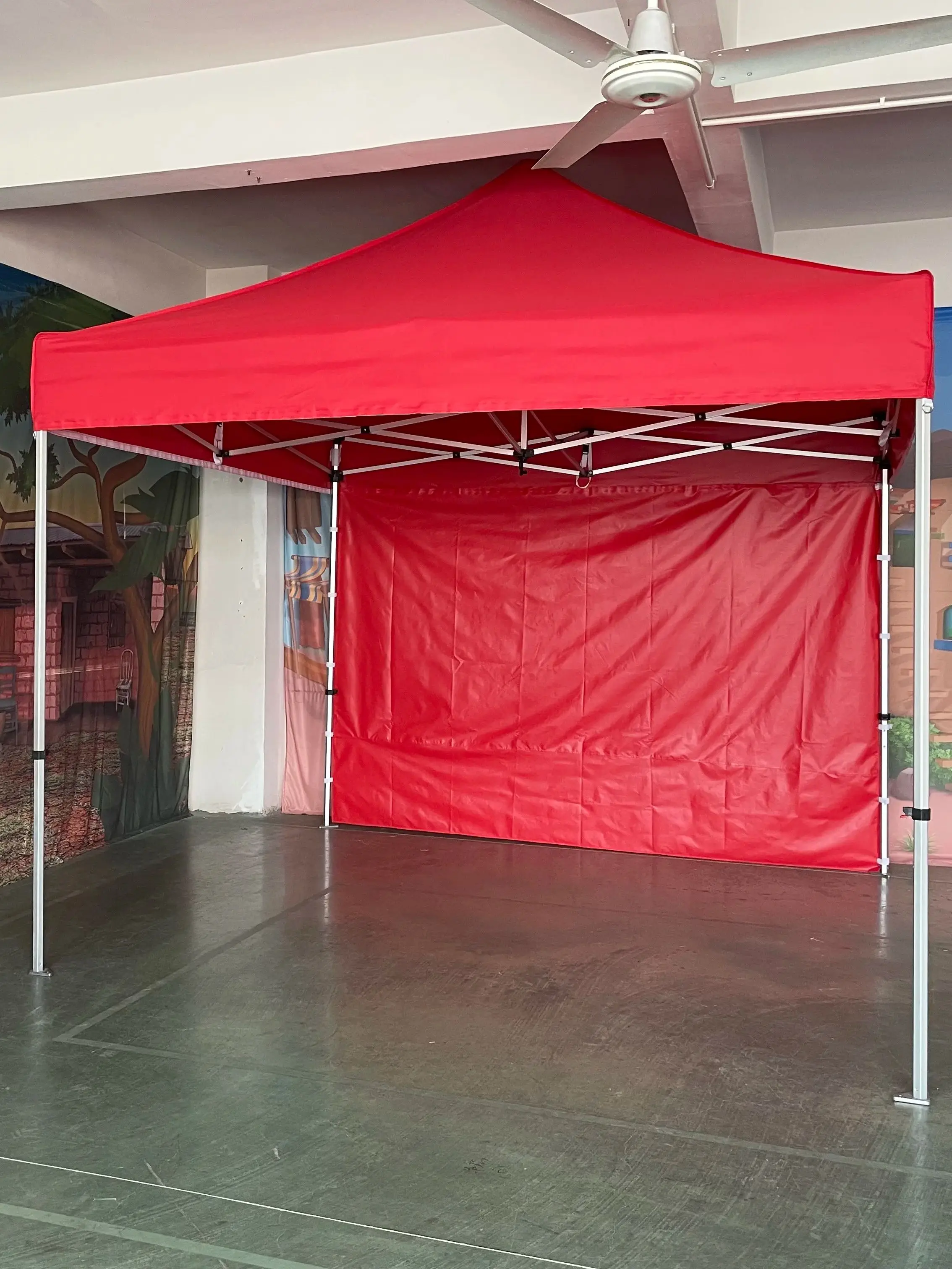 Plain-Color-Heavy-Duty-Commercial-Event-Vendor-Canopy-Hex-Alumium-Big ...