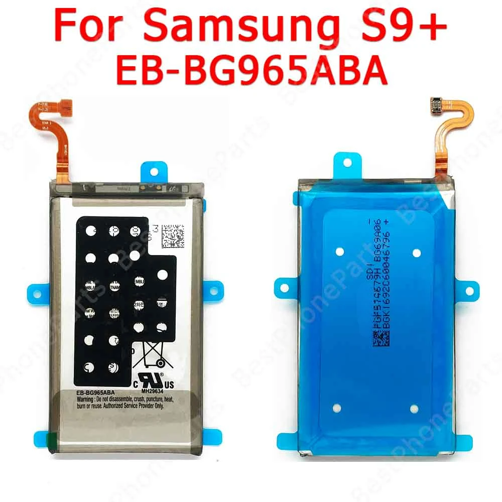 Battery For Samsung Galaxy S9 Plus S9+ G965 Battery Replacement Spare ...