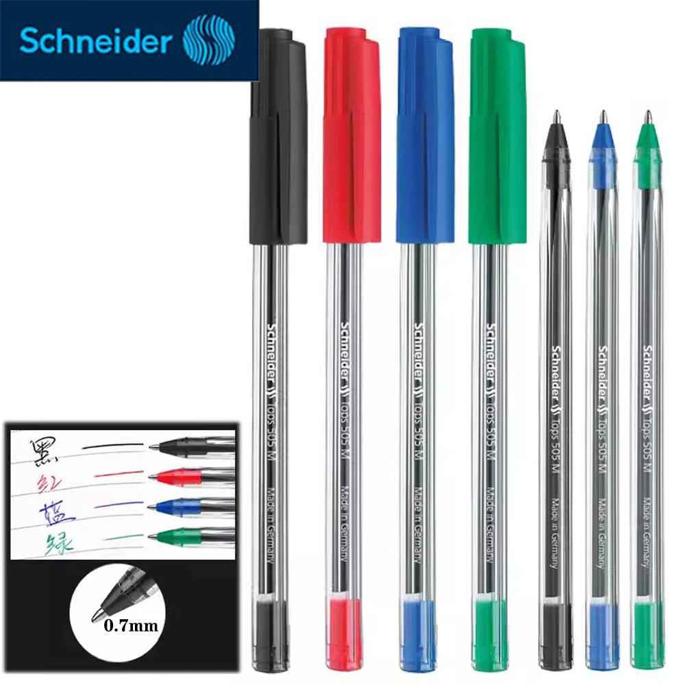 10pcs-German-Schneider-Ballpoint-Pen-505M-Large-Capacity-Gel-Pen-Office ...