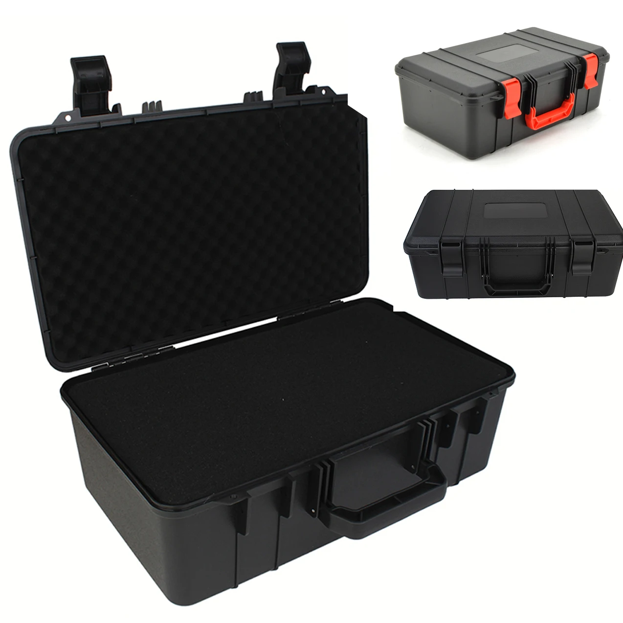 Waterproof Protective Tool Box Hard Carry Tool Case Bag Storage Box ...