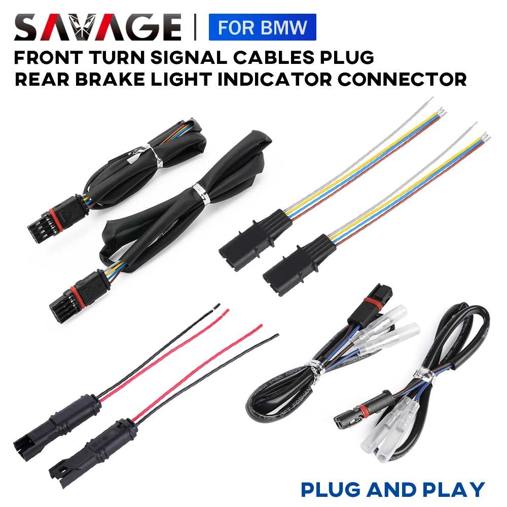 R1300GS R1250GS/ADV Turn Signal Cable Plug Flasher Barake Light ...