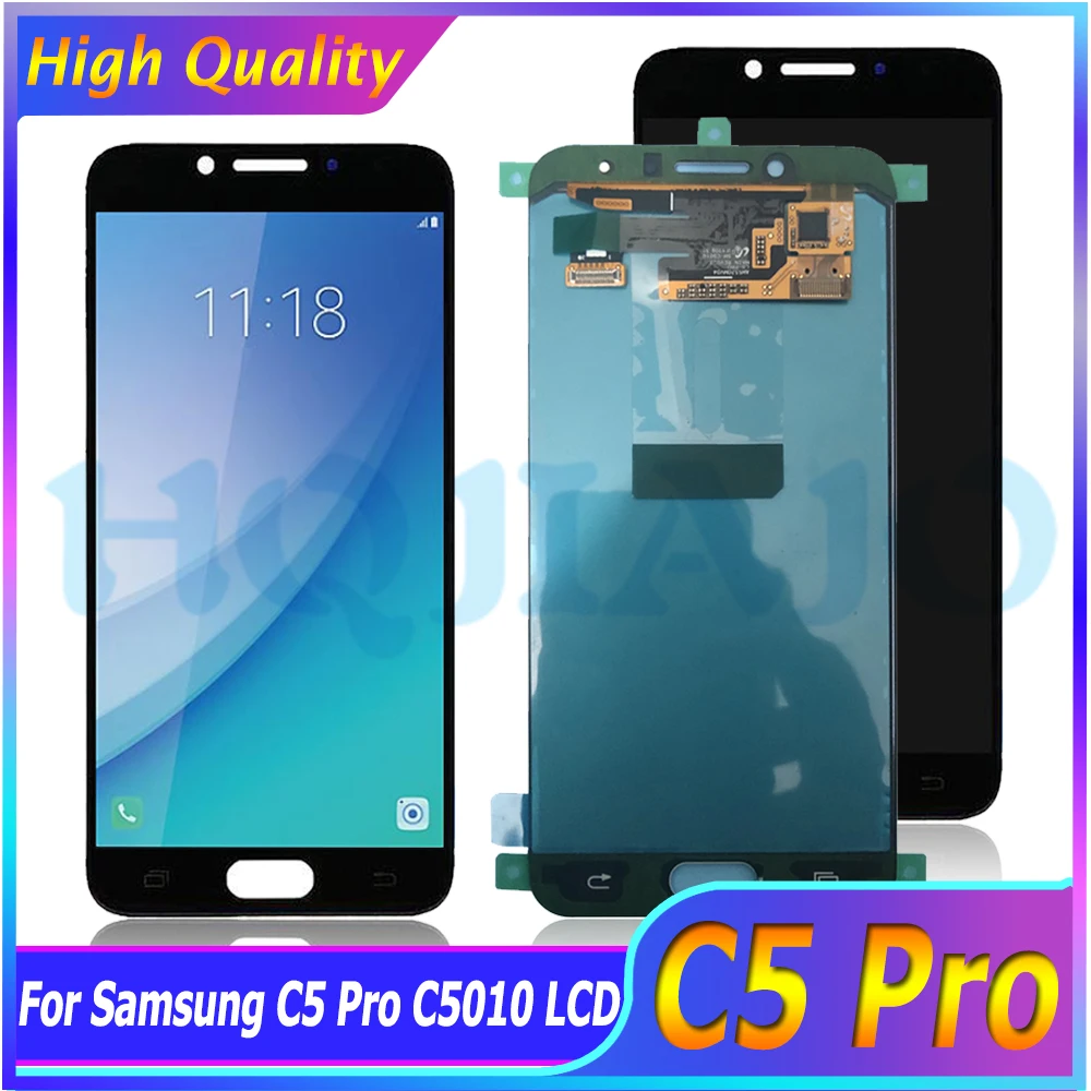 Super-Amoled-Screen-For-Samsung-C5-Pro-C5010-LCD-Display-Touch-Screen ...