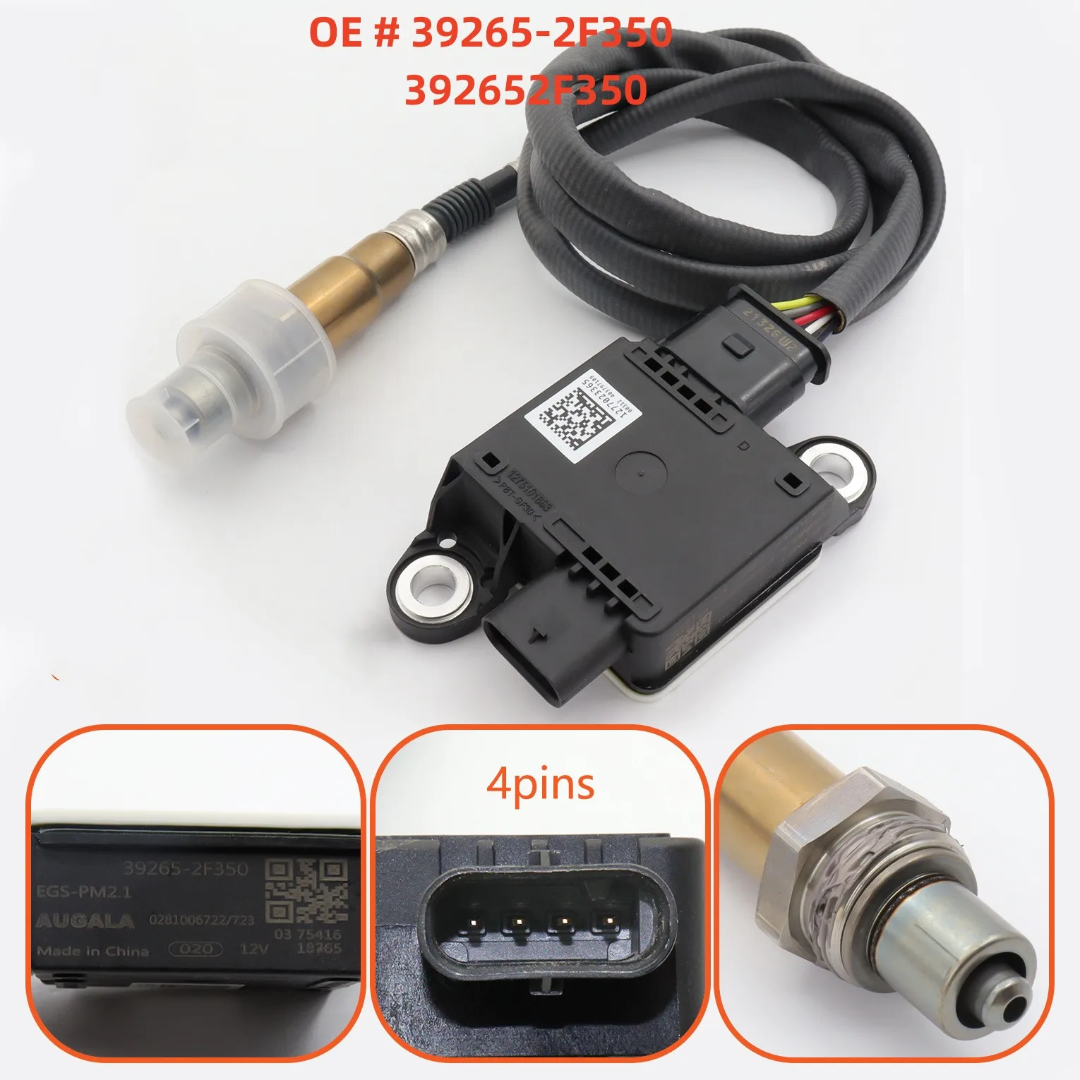 39265-2F350-392652F350-PM-Particulate-Matter-Sensor-Fit-for-Hyundai ...