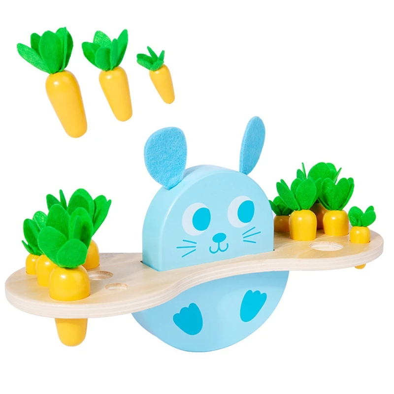 Top-Deals-Children-s-Early-Education-Puzzle-Rabbit-Balance-Pulling ...