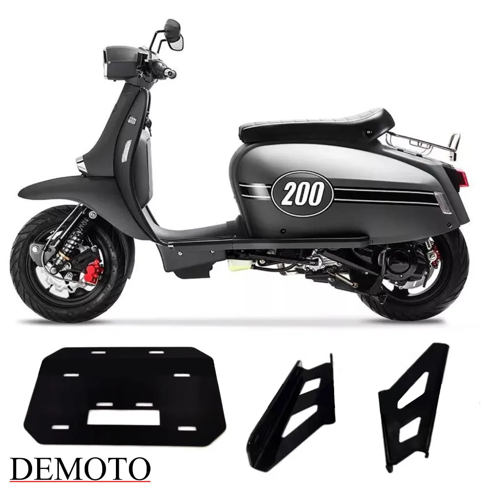 Vespa Scooter Black Modif