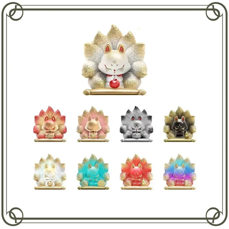 Nine-Foxes-Ancient-Times-Attract-Wealth-and-Blessings-Toys-Nine-Tailed ...