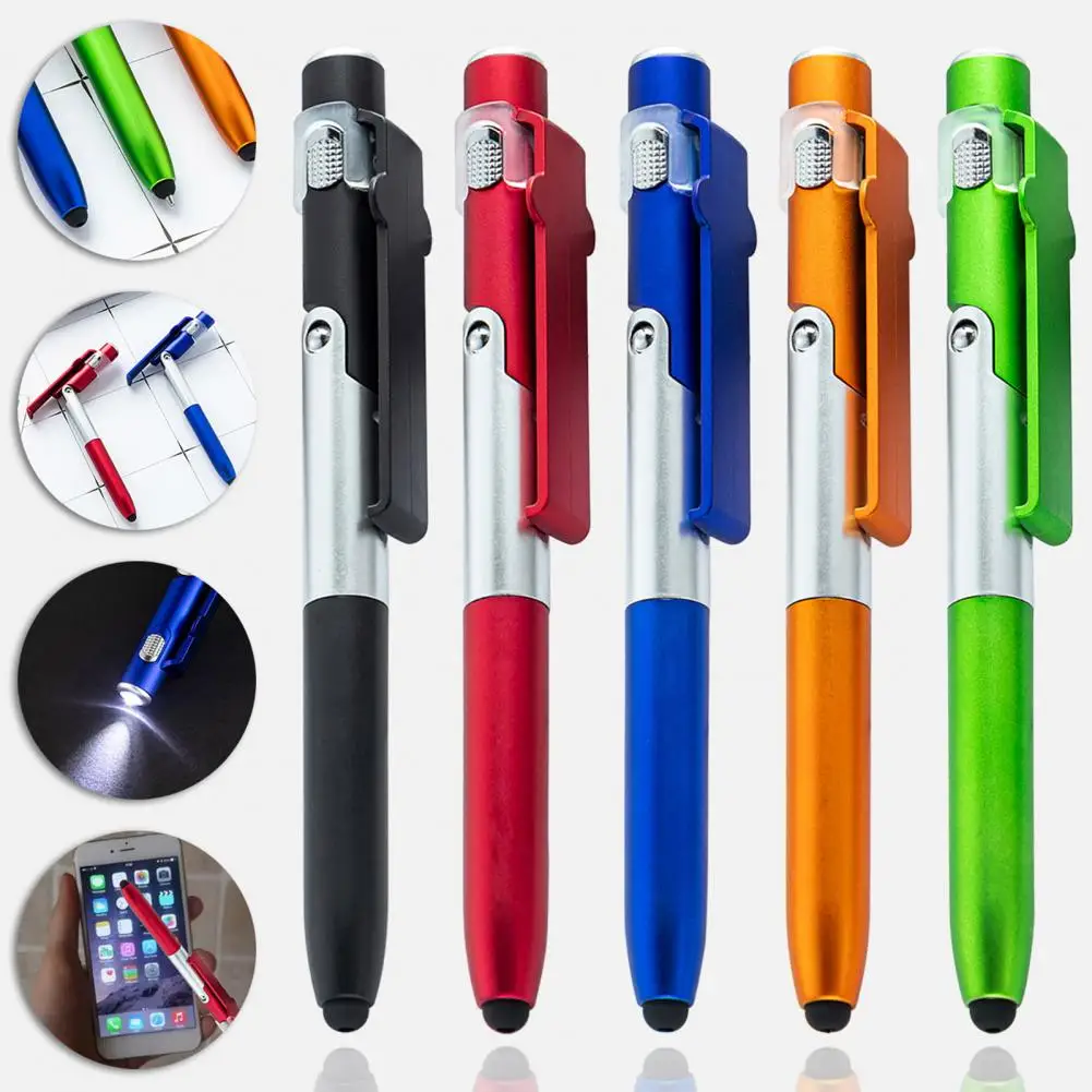 4-in-1-Mobile-Phone-Stylus-Ballpoint-Pen-With-LED-Light-Phone-Stand ...