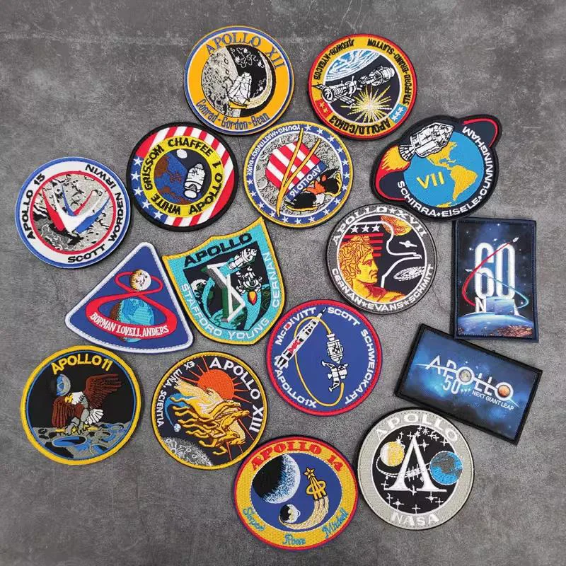 Appolo Space Mission Badges 16