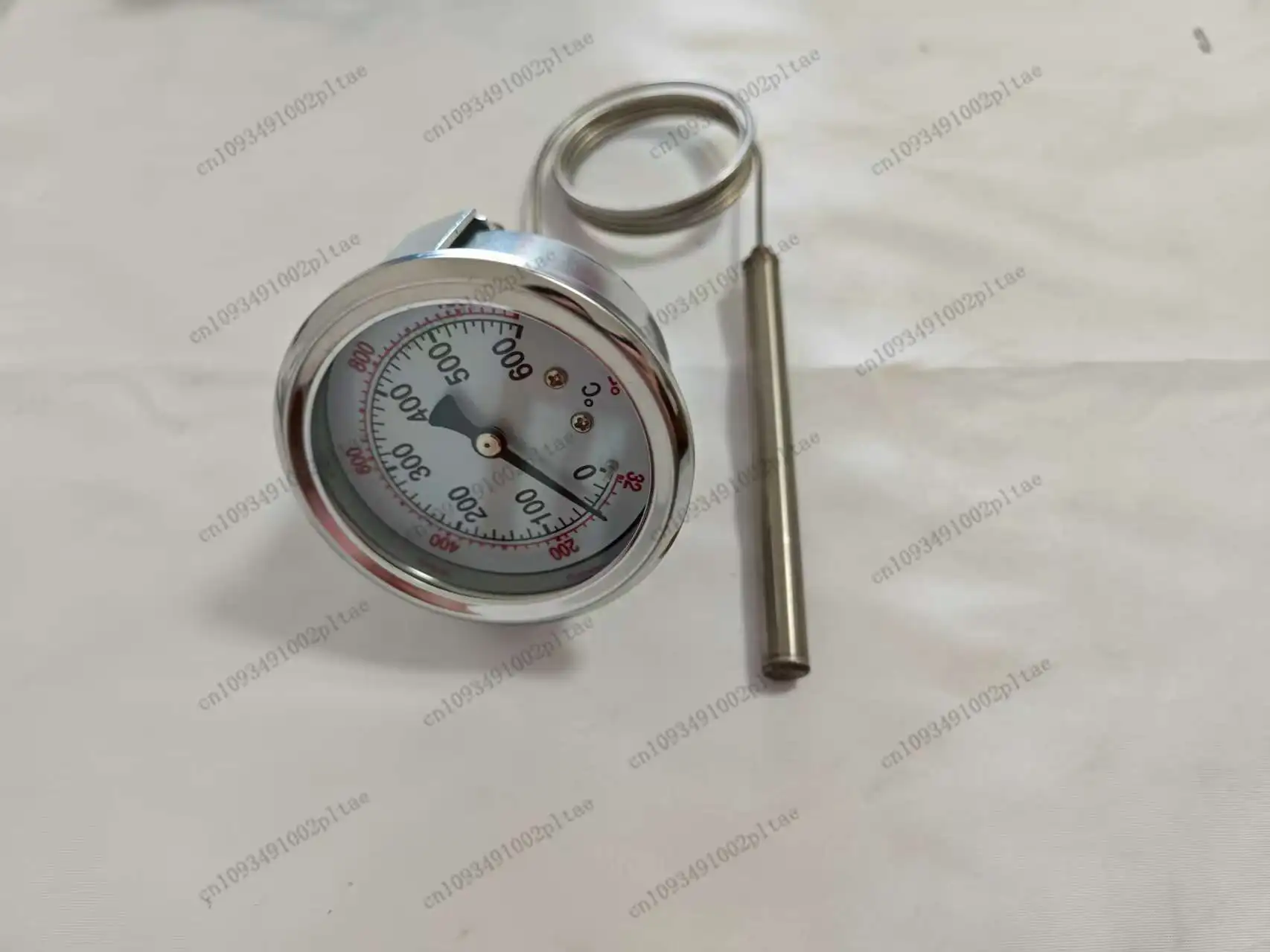 Stainless Steel Shell Thermometer 0-500 Degrees 0-600 Degrees Pizza ...