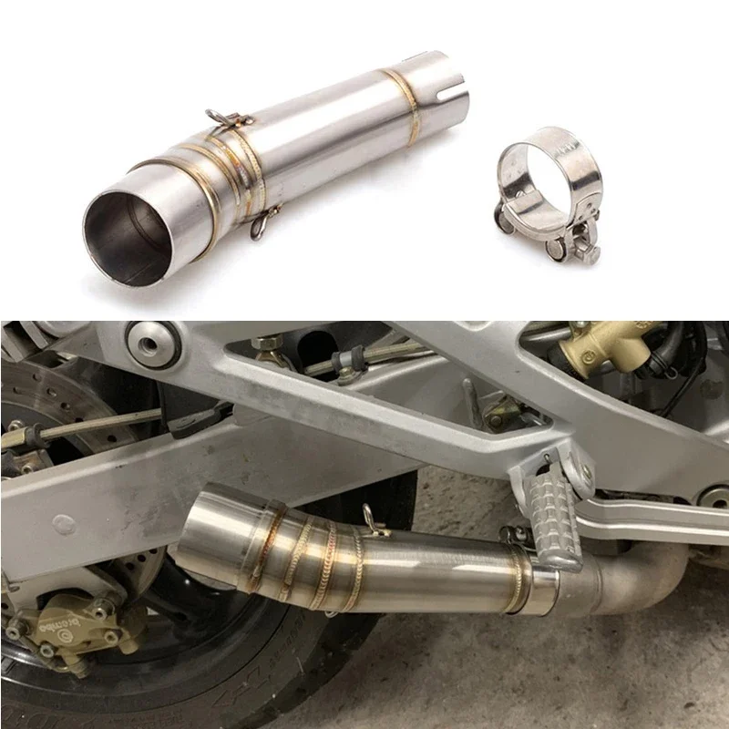 NC700 NC750X NC750 Motorcycle Exhaust Middle pipe Link Pipe FOR HONDA ...