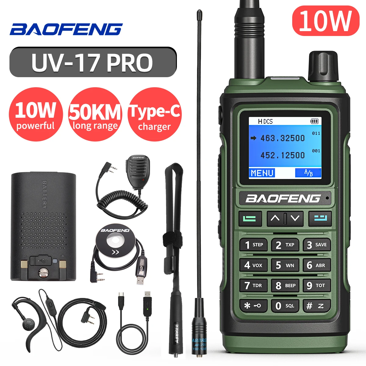 Bao-feng-UV-17-Dual-Band-UHF-VHF-Portable-Walkie-Talkie-Long-Range ...