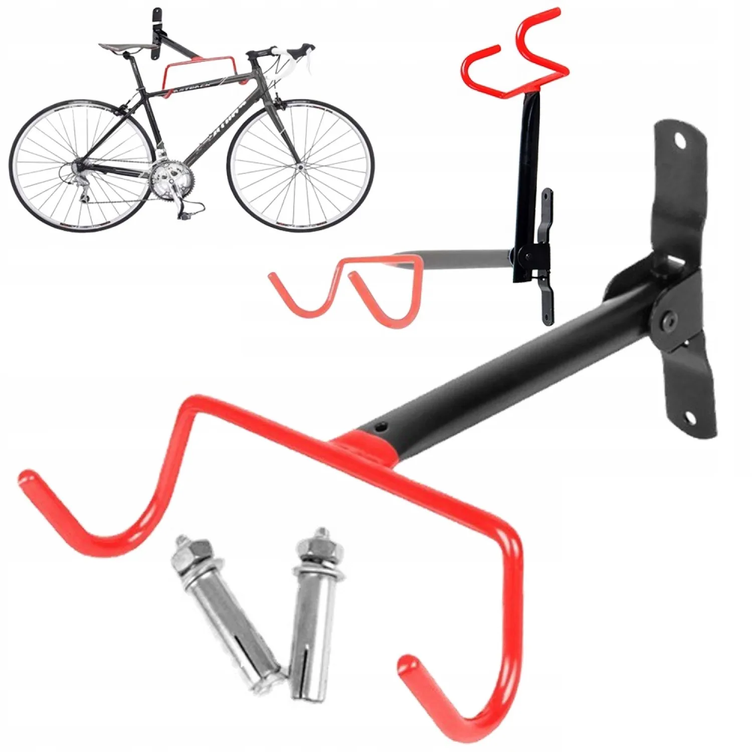 Bicycle Wall Hanger Bicycle Holder 2 Hoes For Frame Strong - AliExpress 18